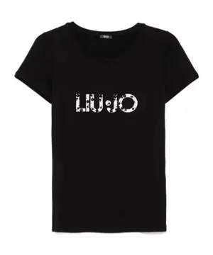 Liu Jo Logo-print T-shirt - Black