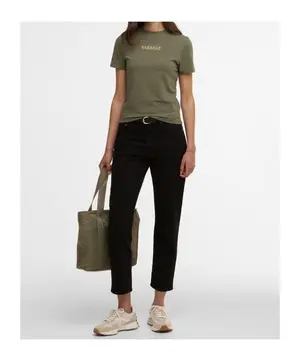 Barbour Logo Crew Neck T-shirt