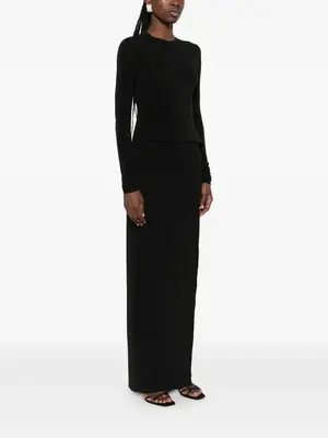 Nanushka Shada Maxi Dress - Black