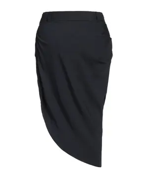 Jacquemus Asymmetrical Solid-color Mini Skirt