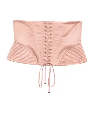 Dolce & Gabbana Satin Stretch Wrap Camisole