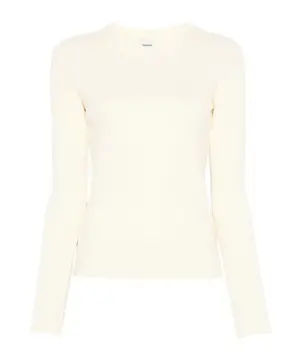 Nanushka Slim-fit Long-sleeve T-shirt - White