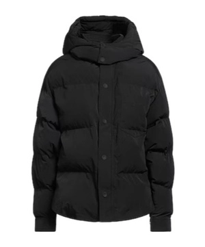 Jacquemus Down Puffer Jacket With Hood - Black