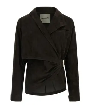 DARKPARK Cindy Suede Jacket - Black