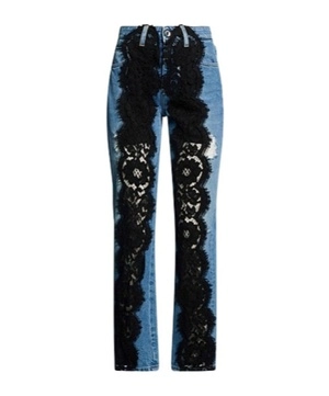 Dolce & Gabbana Embellished Denim Trousers