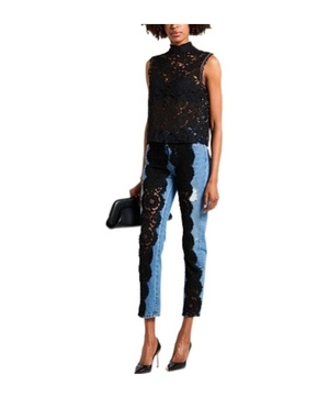 Dolce & Gabbana Embellished Denim Trousers