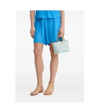 Liu Jo Pleated Shorts With Detachable Belt