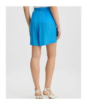 Liu Jo Pleated Shorts With Detachable Belt