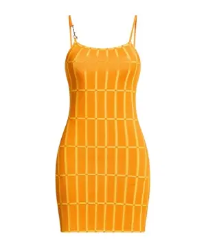 Jacquemus Sleeveless Bodycon Dress - Yellow