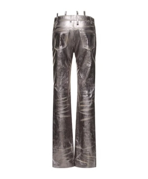 Attico Five-pocket Mirror Casual Pants