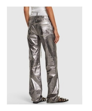 Attico Five-pocket Mirror Casual Pants