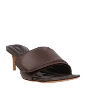 Jacquemus Minimalist Solid Color Slippers - Black