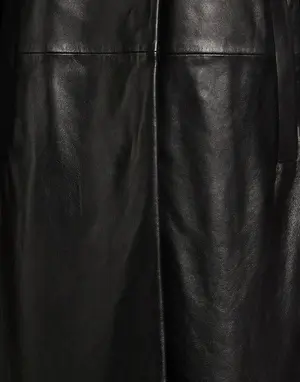 DIESEL® Leather Long Coat