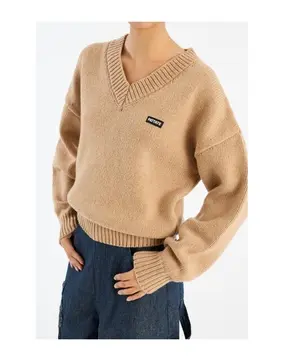 ROTATE BY BIRGER CHRISTENSEN V-neck Wool Sweater