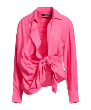 Jacquemus Solid Colour Shirts - Pink