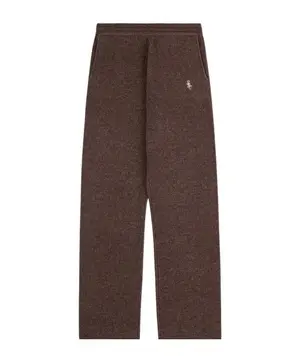 SPORTY  RICH Sporty Rich Straight-leg Knitted Trousers