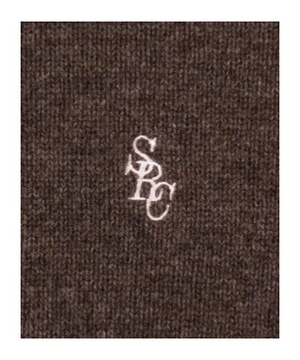 SPORTY  RICH Sporty Rich Straight-leg Knitted Trousers