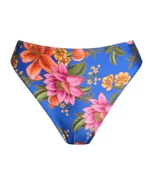 Farm Rio Farm Rio Floral Bikini Bottom Blue