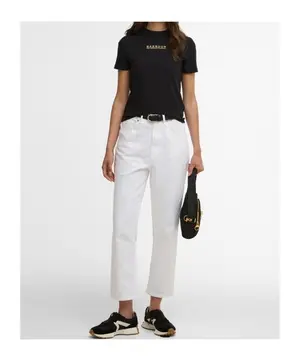 Barbour Logo Crew Neck T-shirt