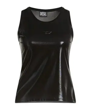 DIESEL® Sleeveless Top With Brand Logo