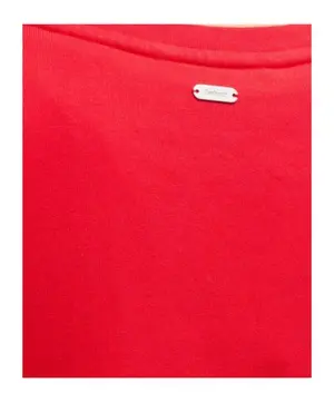 Barbour Logo Crew Neck Sweatshirt - Red