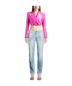 Dolce & Gabbana Light Wash Straight Leg Jeans