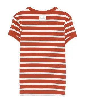 Closed Striped Rib-knit T-shirt