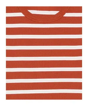Closed Striped Rib-knit T-shirt