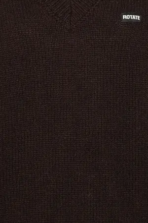 ROTATE BY BIRGER CHRISTENSEN V-neck Sweater