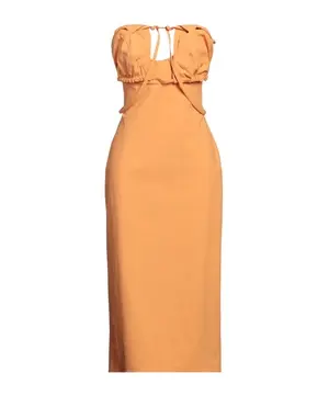 Jacquemus Sleeveless Maxi Dress - Orange