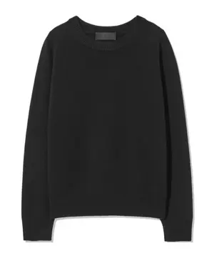 NILI LOTAN Nora Round-neck Sweater - Black