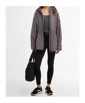 Barbour Hooded Zip-up Jacket
