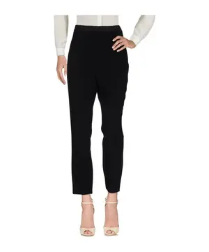 Dolce & Gabbana Solid-color Casual Pants - Black