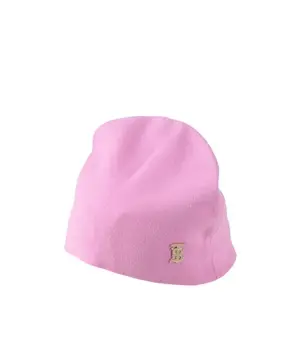 Burberry Solid Color Knitted Hat - Pink