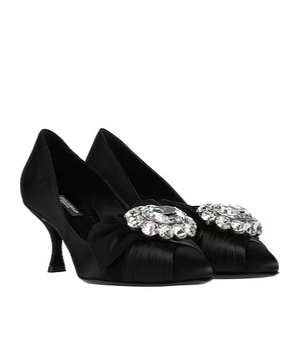 Dolce & Gabbana Minimalist Bowdecorated Highheels