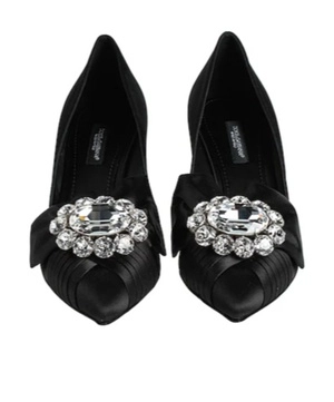 Dolce & Gabbana Minimalist Bowdecorated Highheels