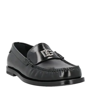 Dolce & Gabbana Minimalist Patentleather Loafers