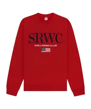 SPORTY  RICH Sporty & Rich Embroidered Crewneck Sweatshirt - No