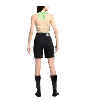 Jacquemus Simple Solid-color Sleeveless Cropped Top