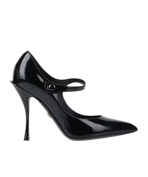 Dolce & Gabbana Minimalist Pointedtoe Highheels - Black