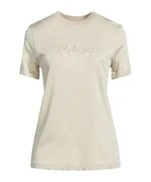 DIESEL® Simple Solid-color T-shirt - Beige