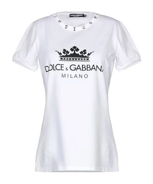 Dolce & Gabbana Printed Short Sleeve T-shirt