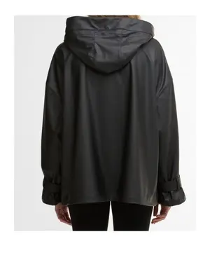 Barbour Hooded Casual Jacket With Zip Closure