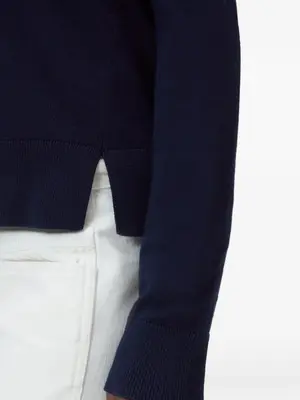 Closed Long-sleeve Crew-neck Sweater