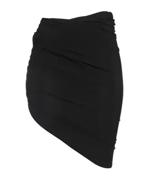 Jacquemus Asymmetrical Ruched Skirt