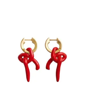 Bottega Veneta Knot Earrings