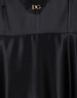 Dolce & Gabbana Slip Dress With Lace Trim