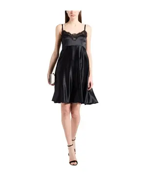 Dolce & Gabbana Slip Dress With Lace Trim