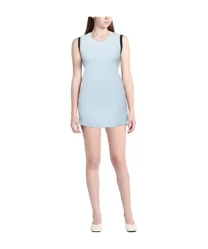 Jacquemus Sleeveless Two-tone Mini Dress - Blue