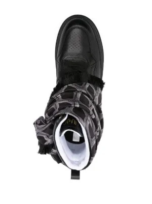 Liu Jo Selma High Top Sneakers With Scarf Detail